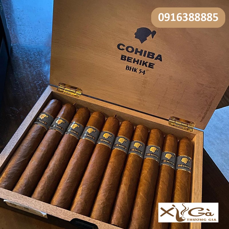 Xì Gà Cohiba Behike 54 hộp 10 điếu Nhập Khẩu Chính Hãng