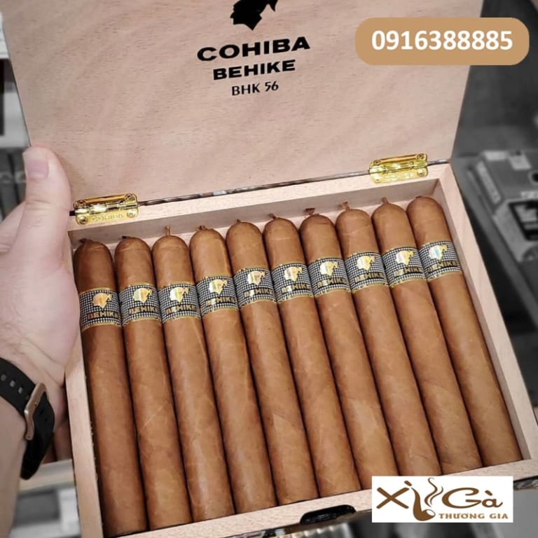 Xì Gà Cohiba Behike 56 hộp 10 điếu Nhập Khẩu Chính Hãng